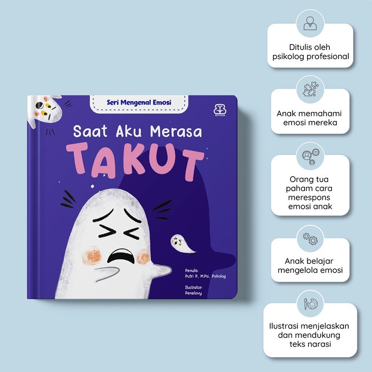 Jual [Mizan Surabaya] Seri Mengenal Emosi Saat Aku Merasa Takut ...