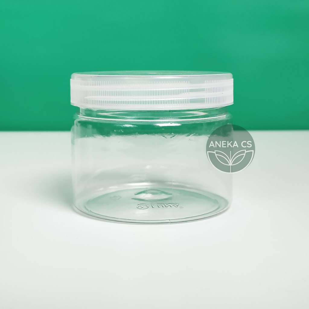 Jual Toples Tabung 400ml - Toples Plastik Bening - Toples Kue - Toples Bulat - Toples Cookies ...