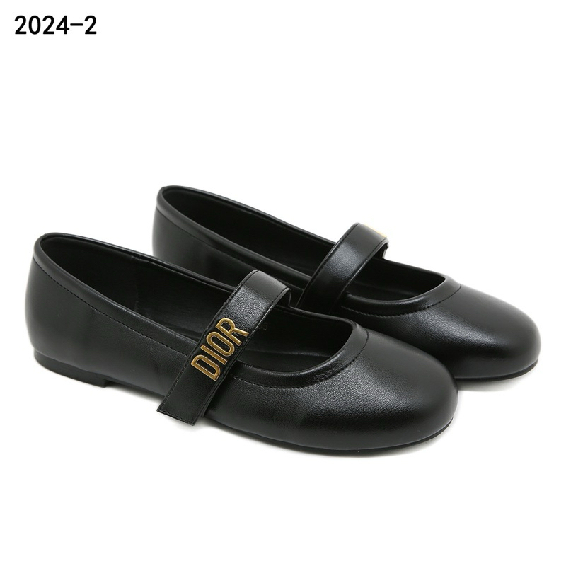 Jual Sepatu Kerja Wanita CD MJ Flat Shoes GHW Full Set | Shopee Indonesia