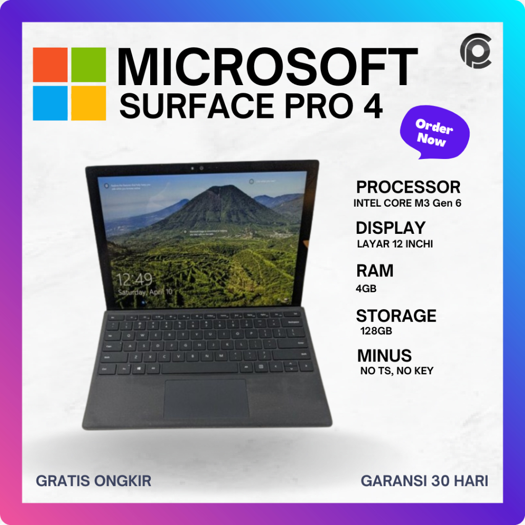 Jual Microsoft Surface Pro 7 Pro 5 Pro 6 Pro 4 Pro 3i5 gen 7 gen 10 ...