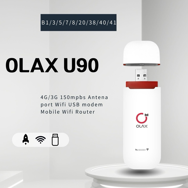 Jual Olax u90 Modem WiFi 4G | Shopee Indonesia