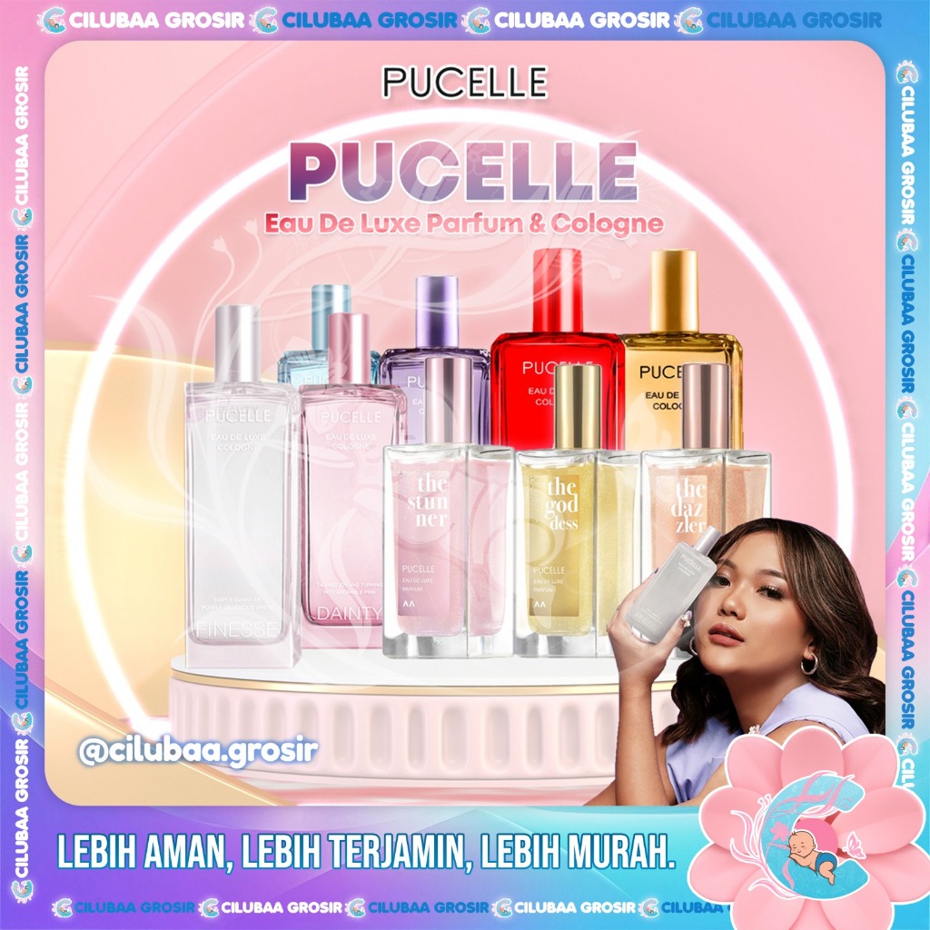Jual PUCELLE Eau De Luxe Parfum Series 50mL 100mL || Eau De Luxe ...
