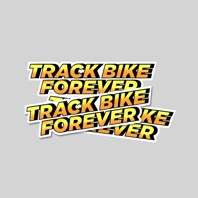 Jual Stiker Track Bike Forever | Shopee Indonesia