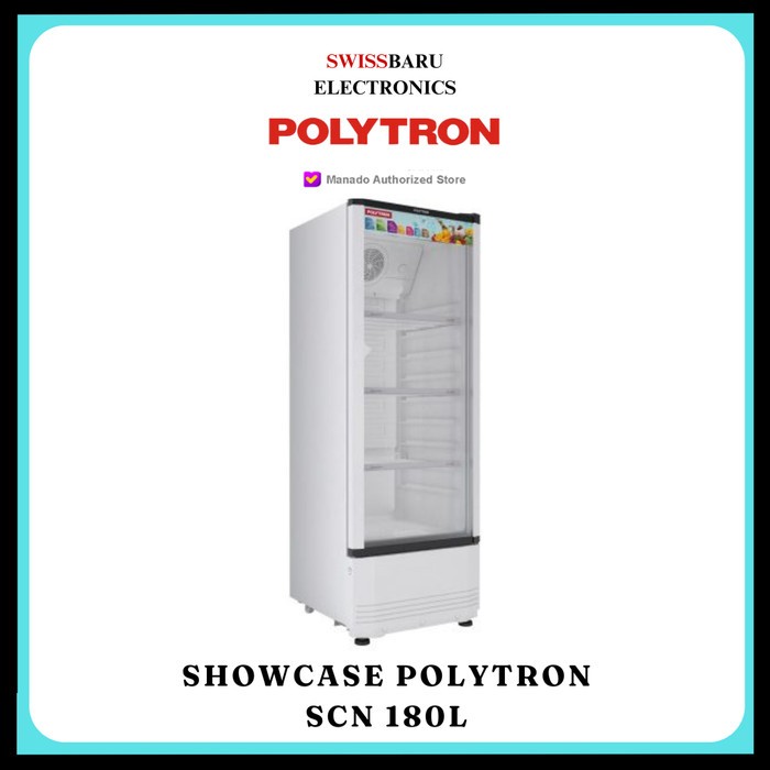 Jual MANADO - SHOWCASE POLYTRON SCN 180L | Shopee Indonesia