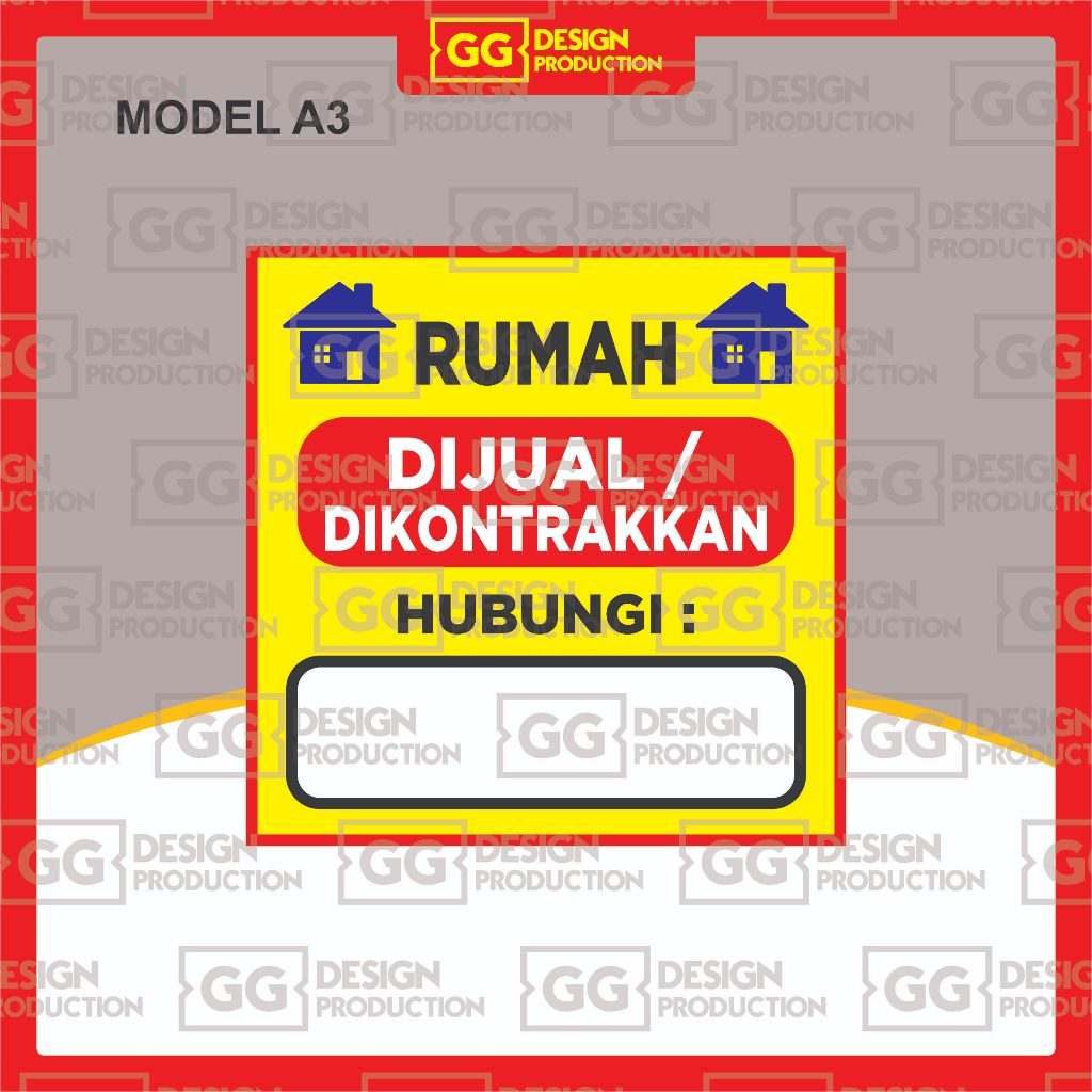 Jual banner mmt spanduk baliho rumah ruko tanah bangunan dijual ...