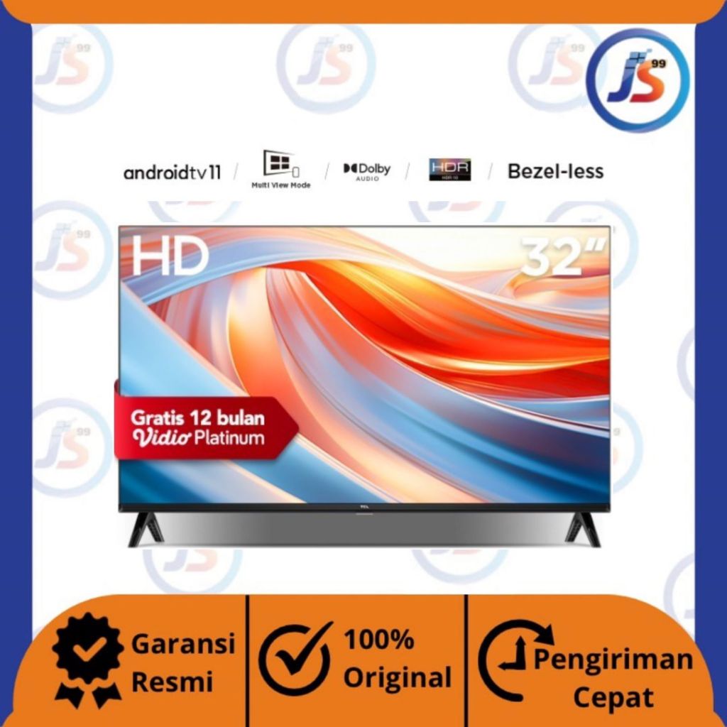 Jual tv TCL 32L4B Inch Smart TV - Android 11 - HD - Dolby Audio ...