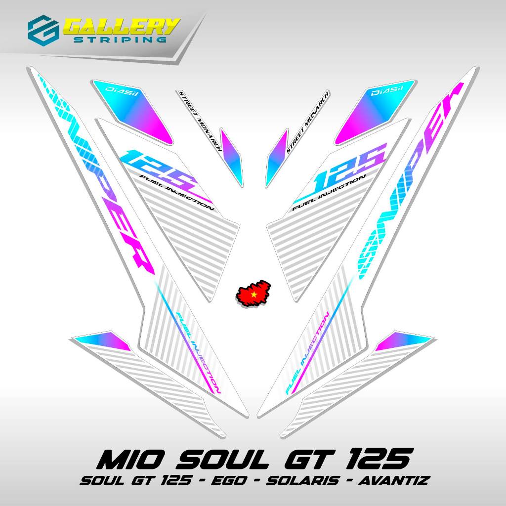 Jual Striping Mio Soul GT 125 Motif 28/Robot/Ego/Avantiz/Solariz/2012 ...