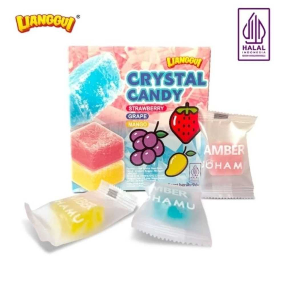 Jual Lianggui Crystal Candy 96gr / Permen Buah / Jelly / Wax Candy ...