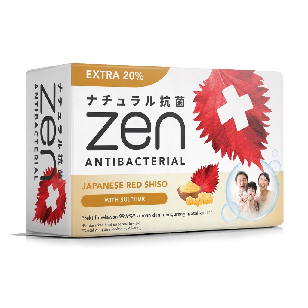 Jual ZEN ANTIBACTERIAL 60 gr / SABUN MANDI ZEN 70 gr / SABUN BATANG ZEN ...
