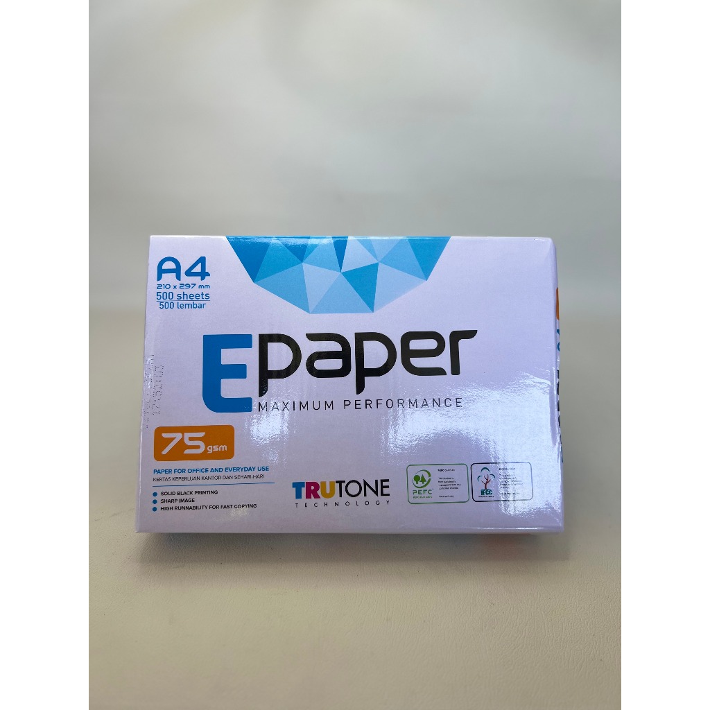 Jual Kertas HVS E-Paper A4 75gsm | Shopee Indonesia
