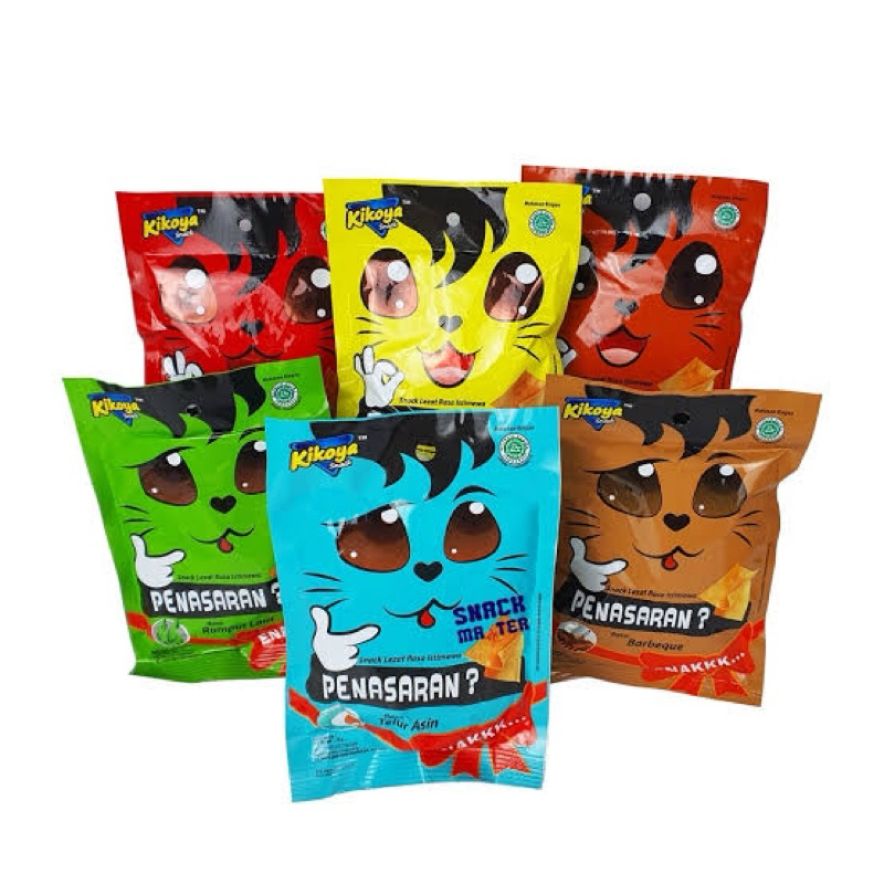 Jual KIKOYA SNACK 20 GRAM X 10 BUNGKUS | KIKOYA SNACK ENAK | KIKOYA ...