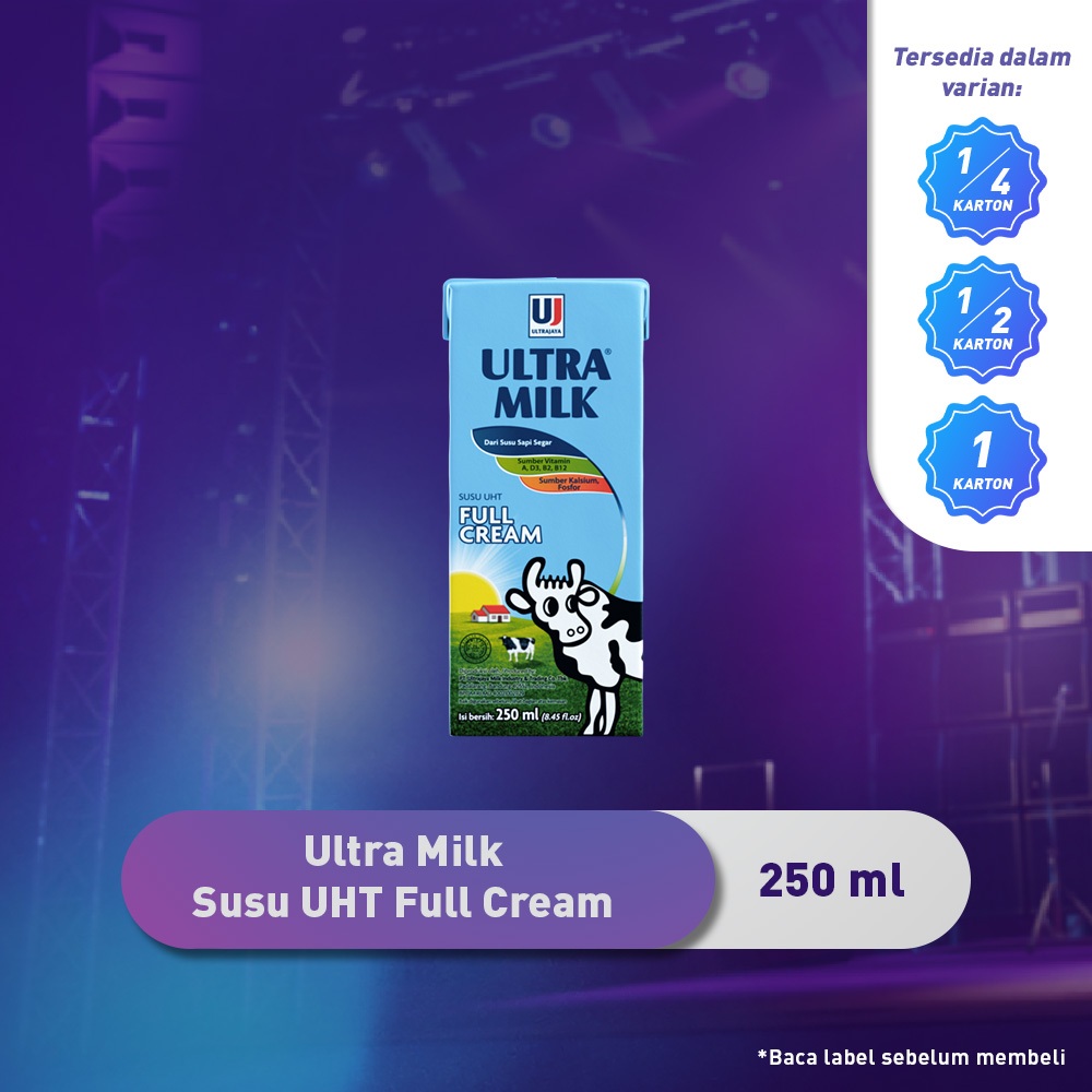 Jual Ultra Milk Full Cream 250 ml | Shopee Indonesia