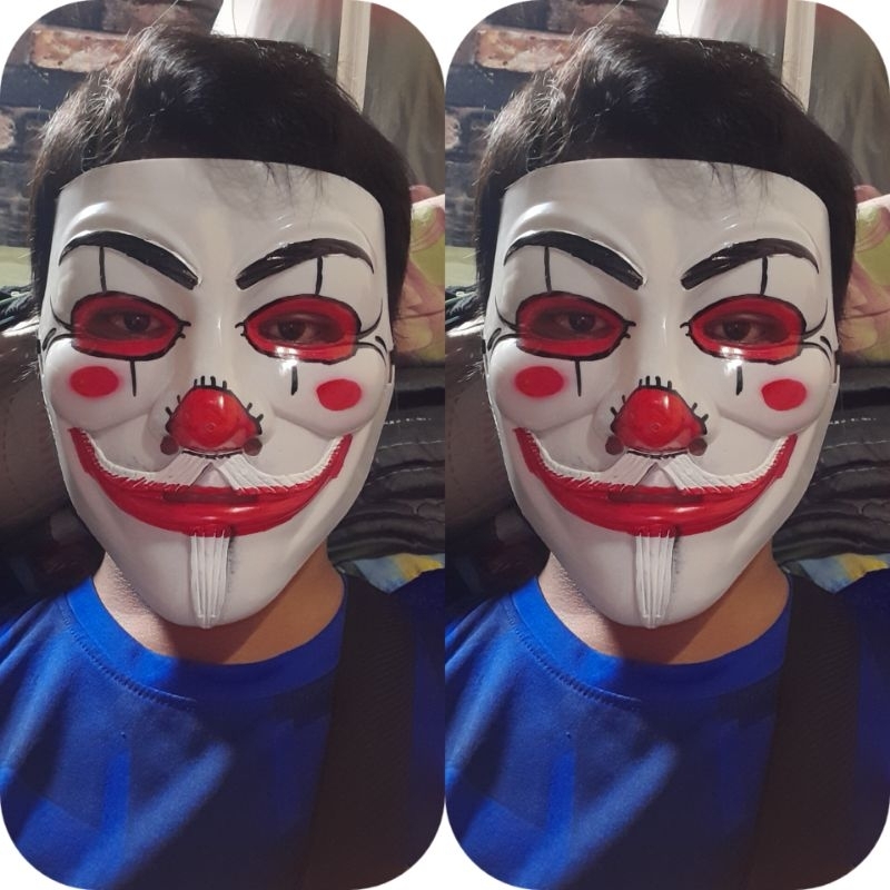 Jual topeng hacker bang joker viral fyf | Shopee Indonesia