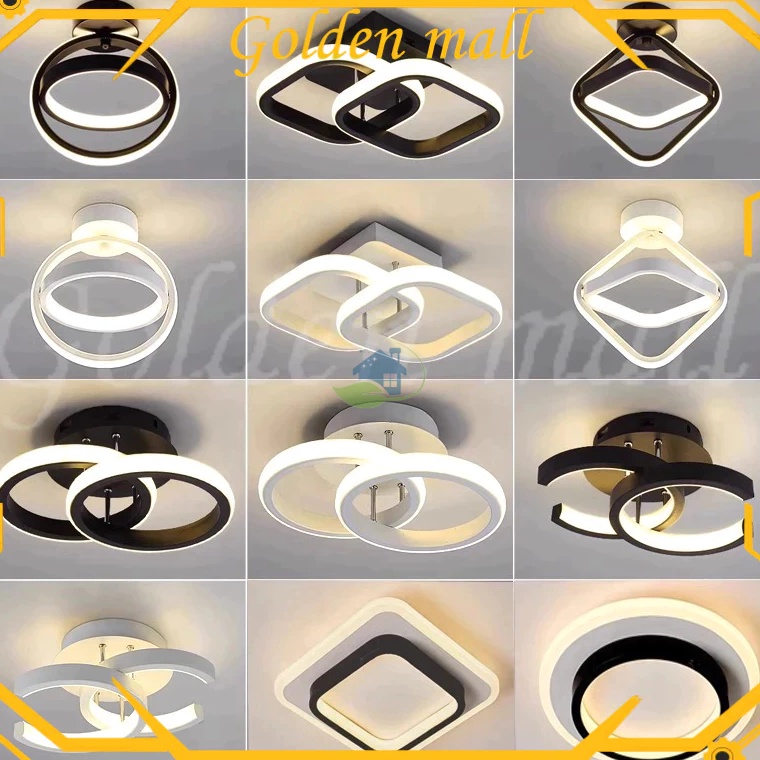 Jual KODE Q49F 3 Colors Lampu Plafon LED Ceiling Light Lampu Hias ...