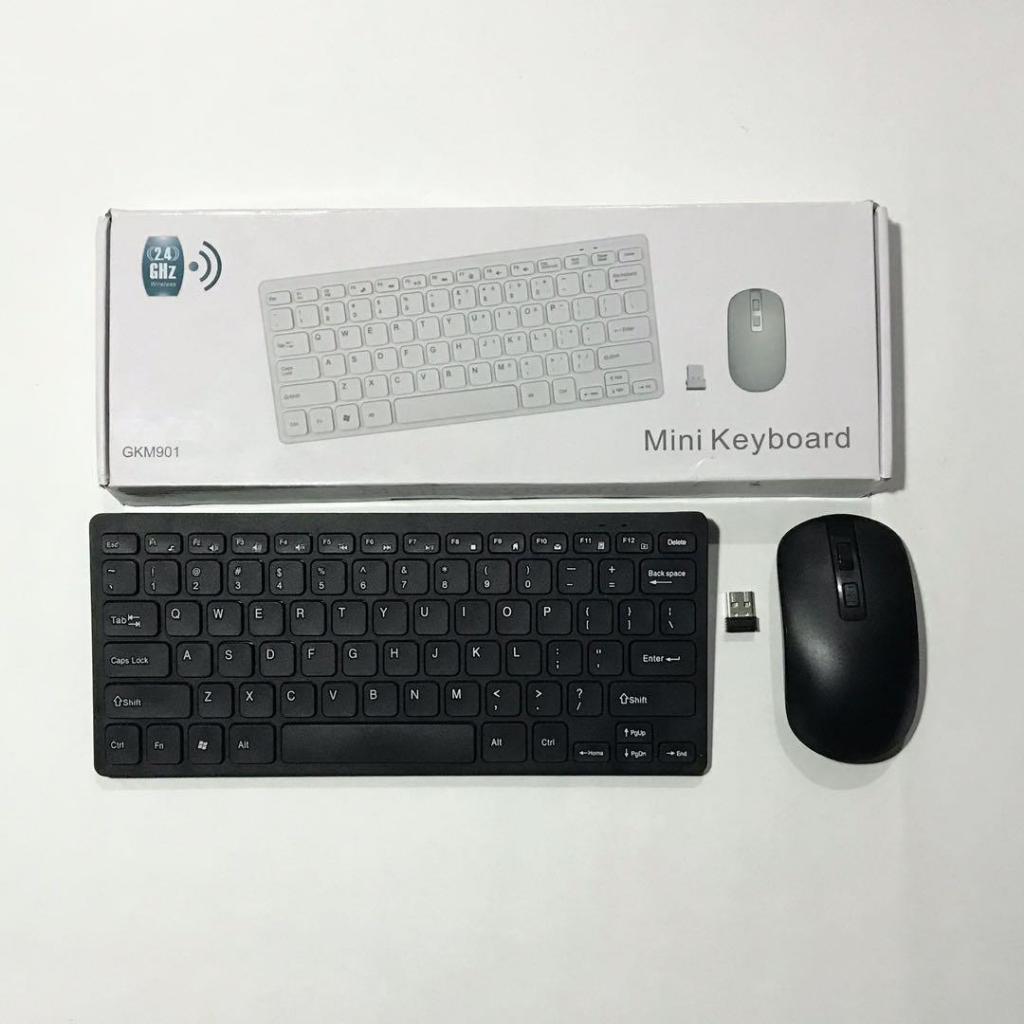 Jual GKM901 MINI KEYBOARD WIRELESS + MOUSE WIRELESS TERMURAH COMBO SET ...