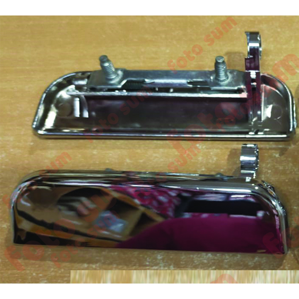 Jual handle luar mobil luxio pintu depan bukaan pintu chrome model ...