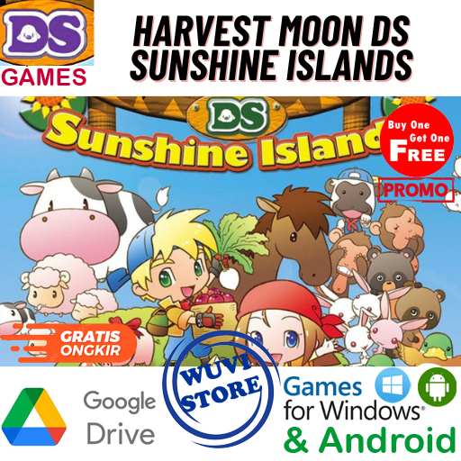 Jual Harvest Moon: Sunshine Islands DS | Bisa Main di Android atau PC ...