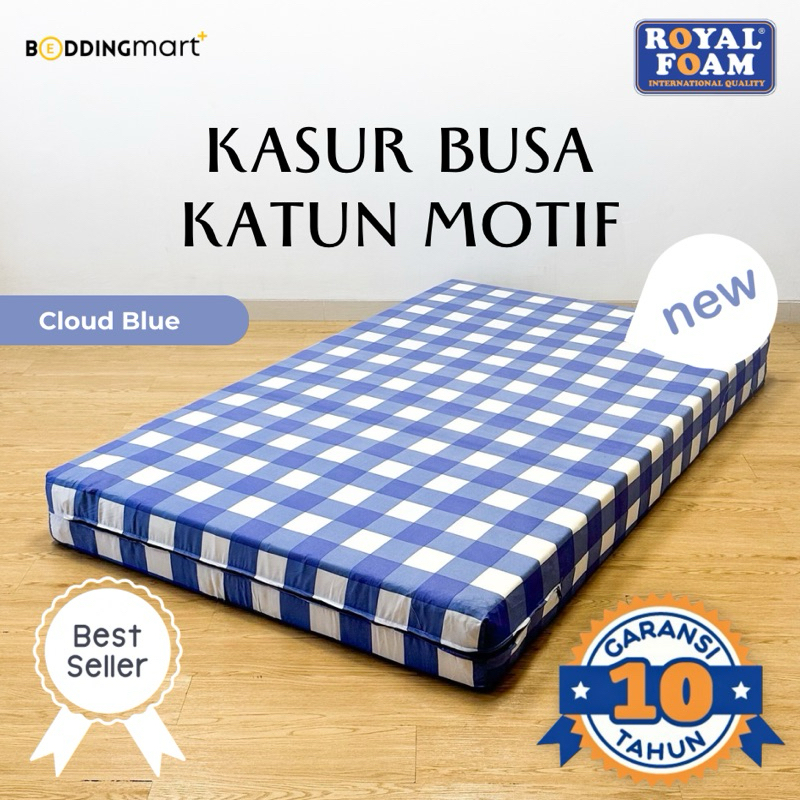 Jual Kasur Busa Beddingmart Katun Motif ( Single Size ) / Royal Foam ...