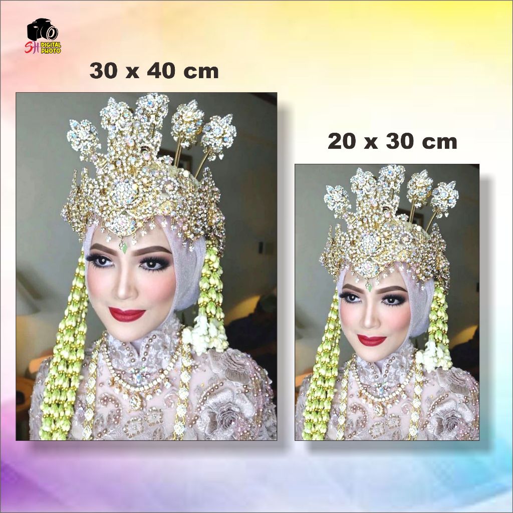 Jual Cetak Foto 20R 30x40 plus bingkai mdf | Shopee Indonesia