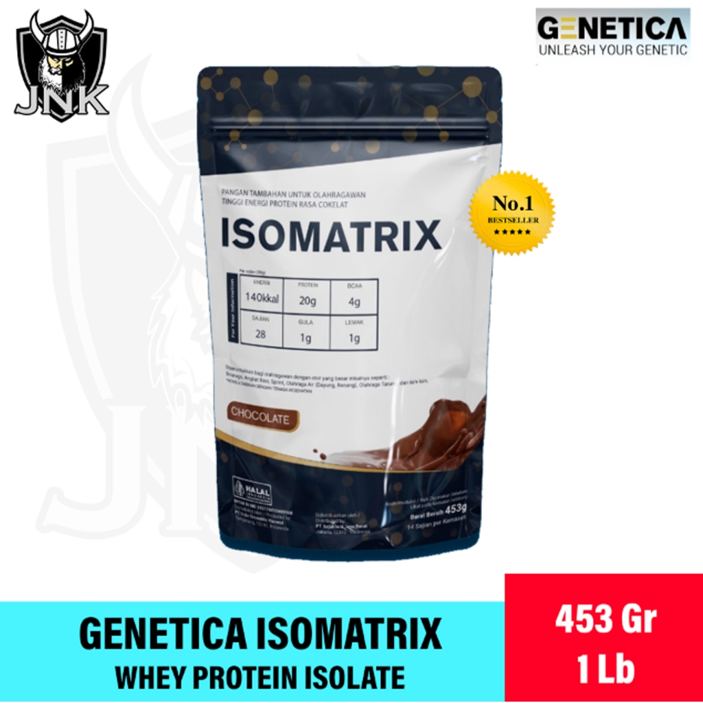 Jual Genetica Isomatrix 1 Lb | Mix Whey Isolate Pea Soy Protein Cutting ...