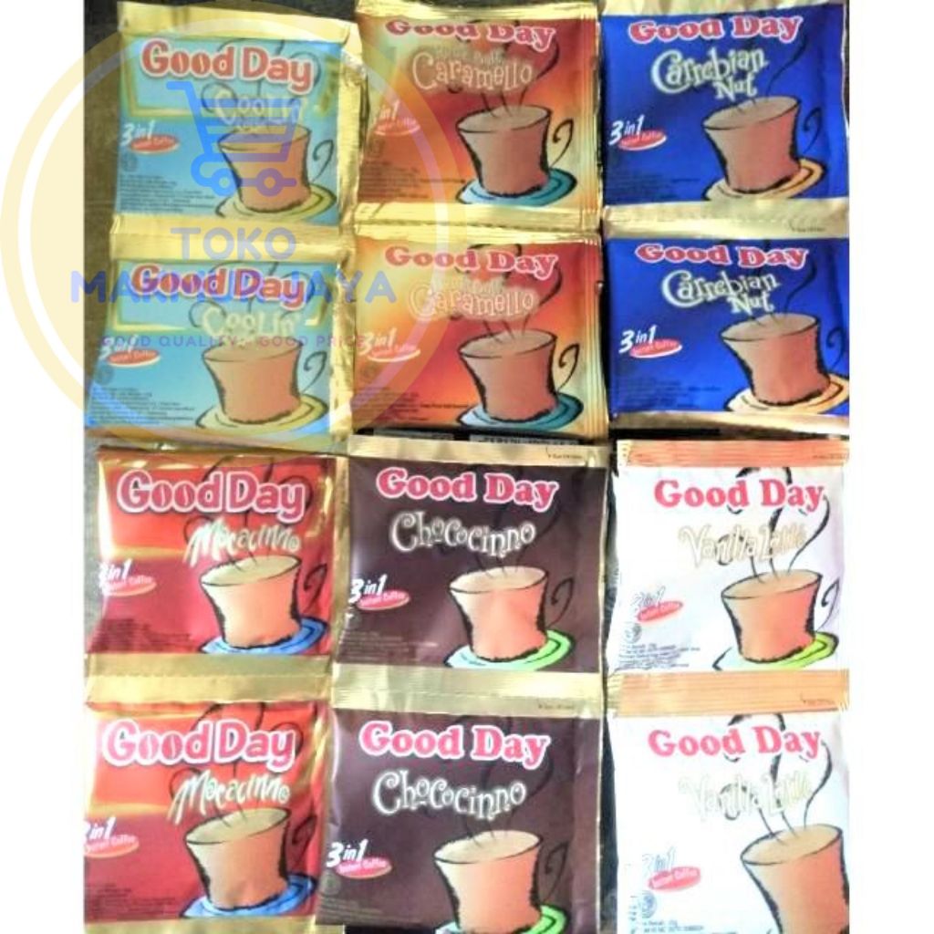 Jual GOOD DAY KOPI RENTENG | 10 PCS | Shopee Indonesia