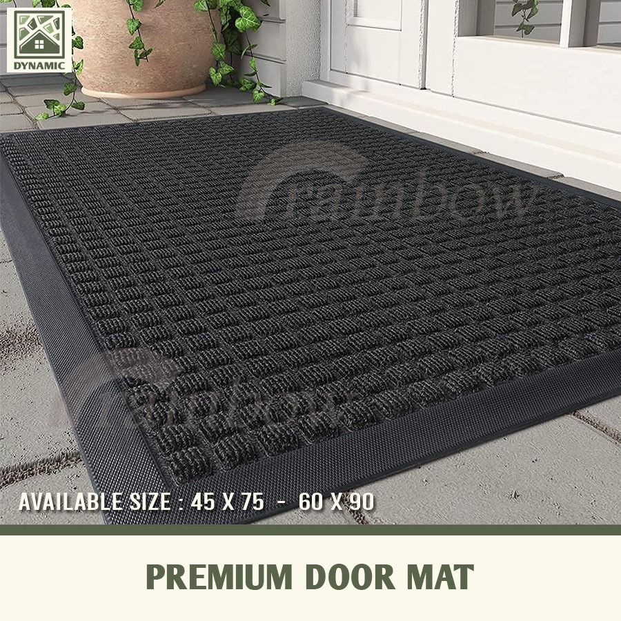 Jual Karpet Keset Kaki / Keset Pintu Outdoor Rumah Kantor Office Door Mat Anti Slip / Keset ...