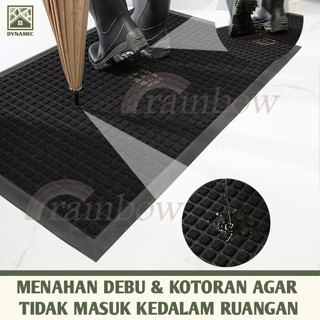 Jual Karpet Keset Kaki / Keset Pintu Outdoor Rumah Kantor Office Door Mat Anti Slip / Keset ...