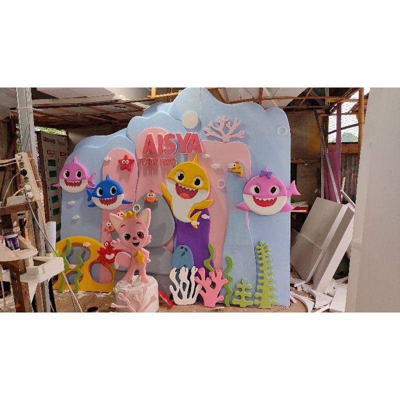 Jual Backdrop fullset custom | Shopee Indonesia