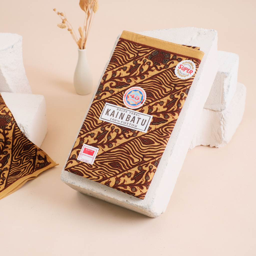 Jual Kain batik 45 - jarik jawa asli - kain batik panjang - samping panjang tebal | Shopee Indonesia