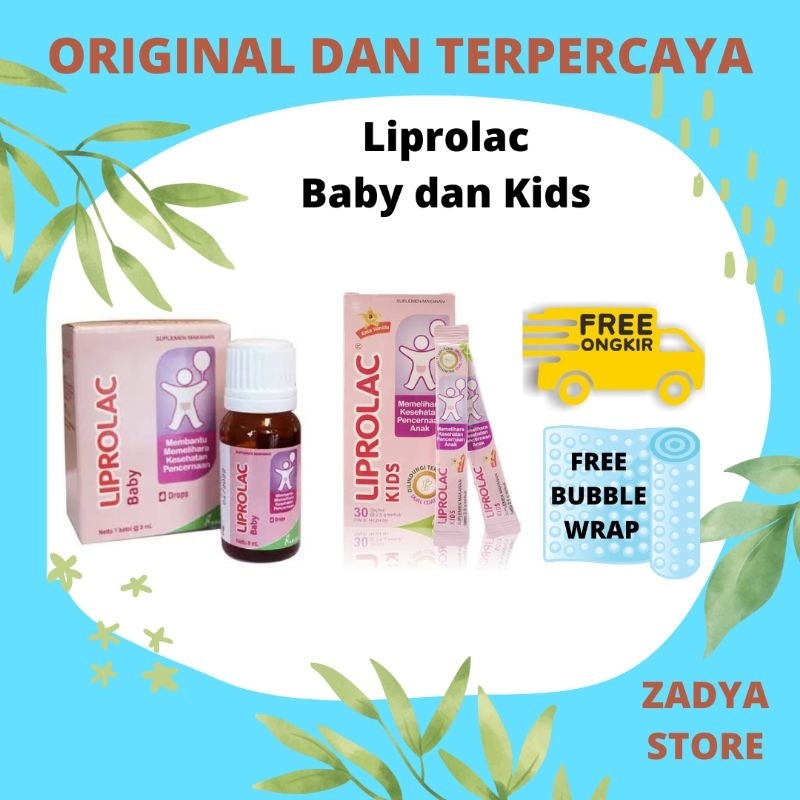 Jual TERMURAH!!! Liprolac Baby dan Liprolac Kids sachet box | Shopee ...