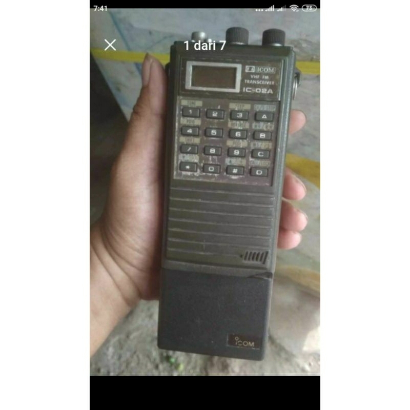 Jual ht icom IC 02a vhf | Shopee Indonesia