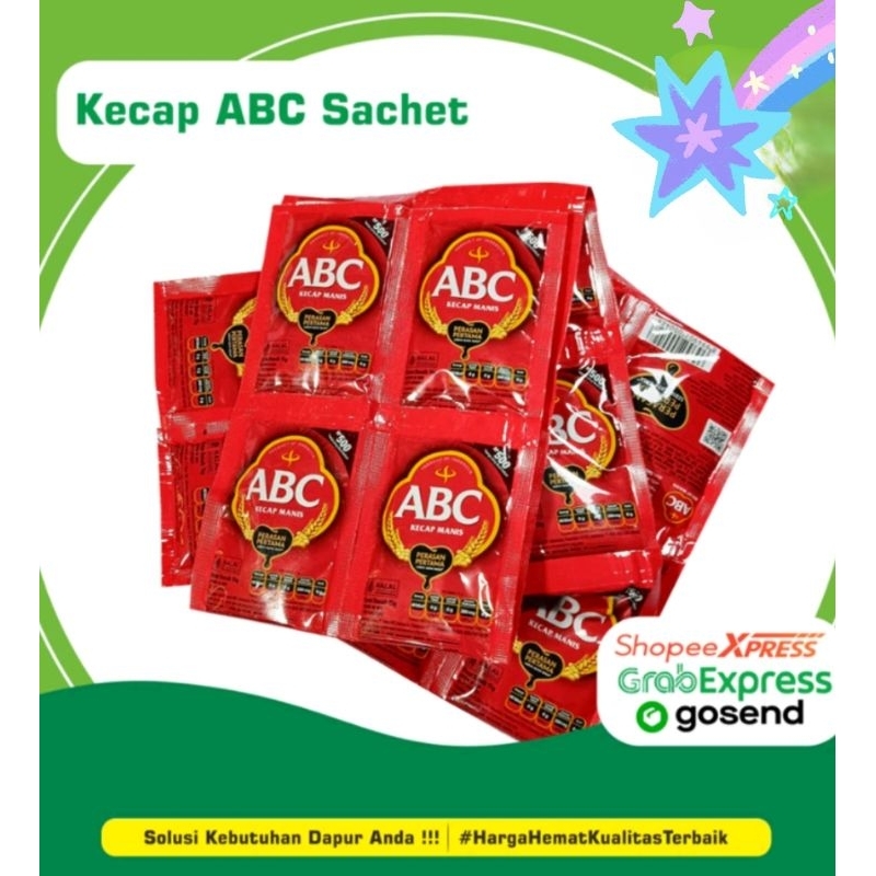 Jual Kecap abc saset renceng 24pcs | Shopee Indonesia