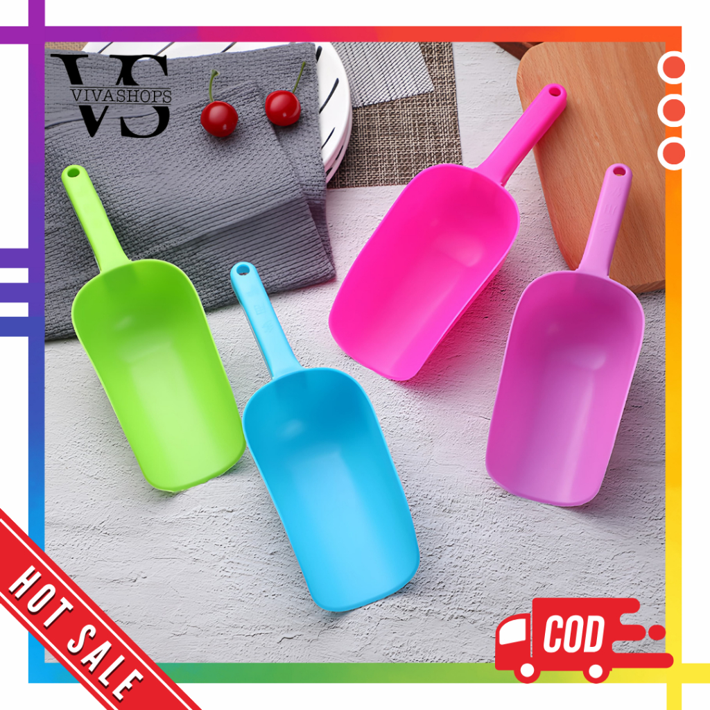 Jual Sekop Plastik Es Batu / Sendok Es Batu Ice Bar Scoop / Sendok ...