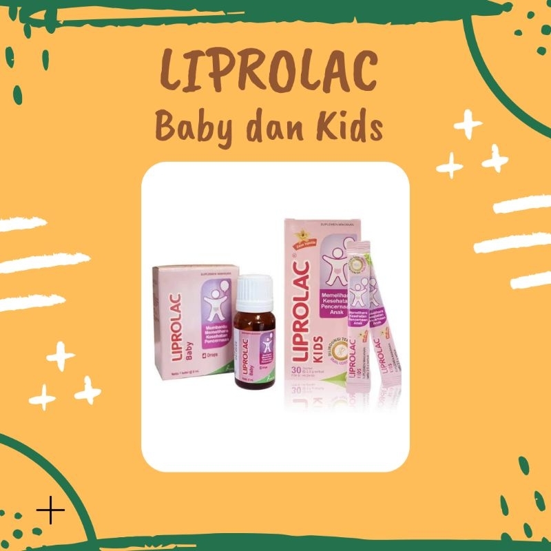 Jual PROMO!!! Liprolac Baby dan Liprolac Kids sachet box | Shopee Indonesia