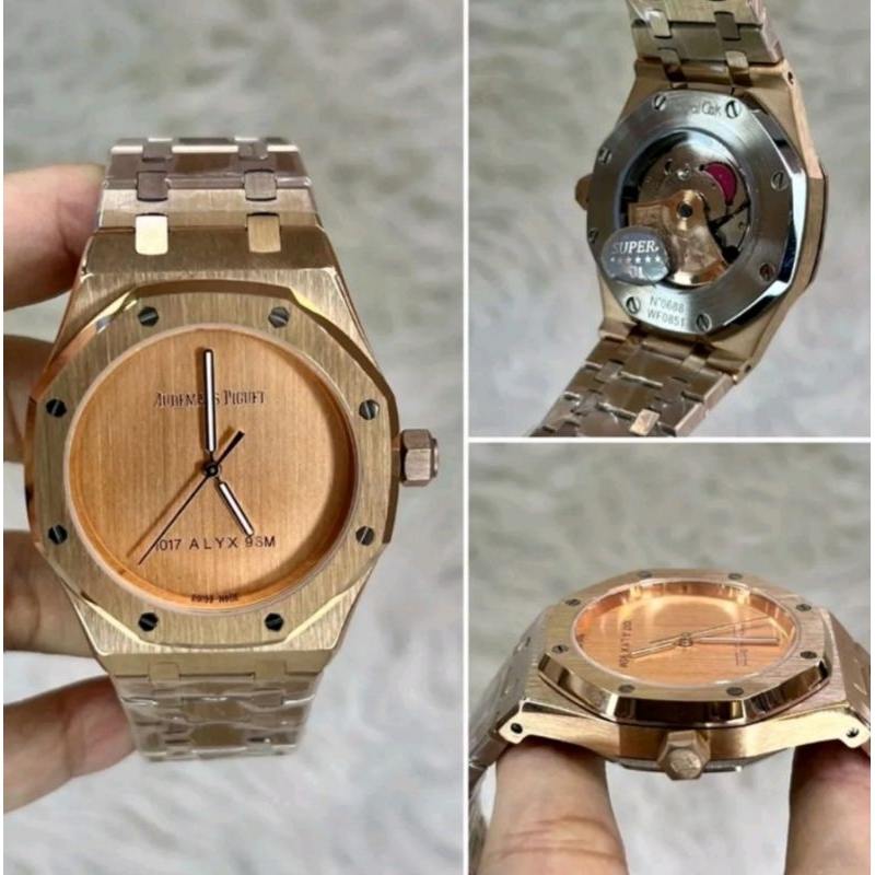 Jual JAM TANGAN PRIA AP ALYX THIN ROSE GOLD AUTOMATIC JAPAN MOVEMENT ...