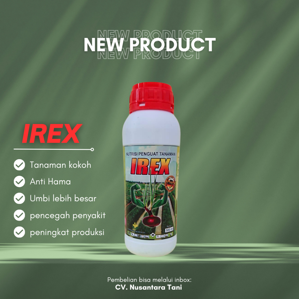 Jual PUPUK IREX - Banyak Pilihan Berat Pupuk Obat Nutrisi Anti Moler ...