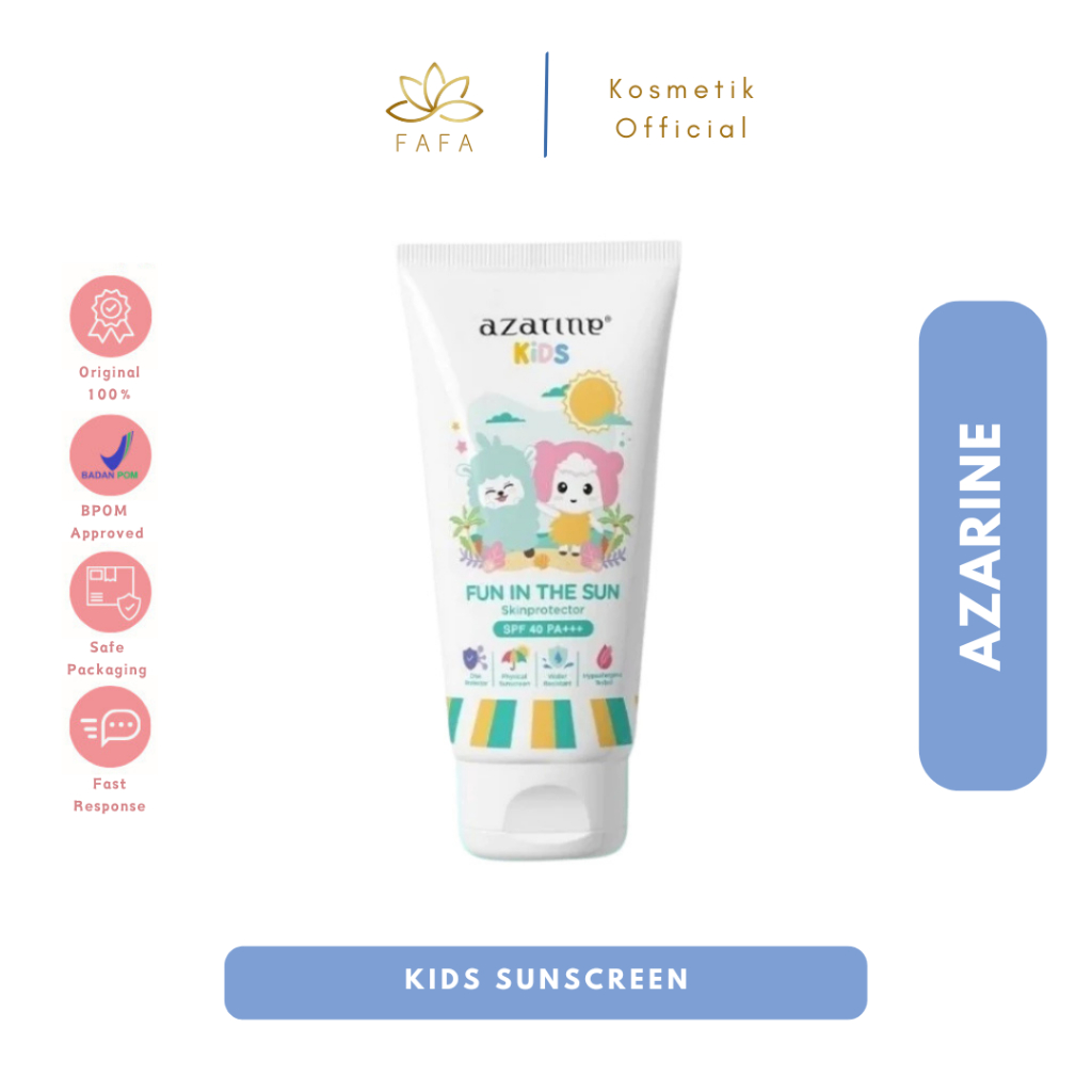 Jual AZARINE Kids Fun In The Sun Skin Protector Sunscreen SPF 40 PA ...