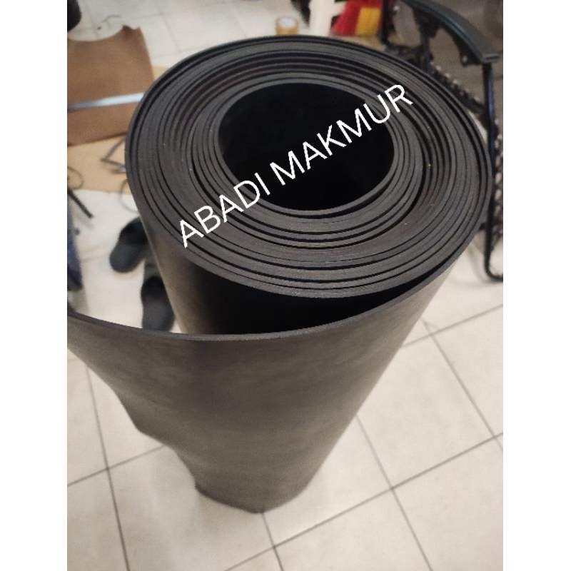 Jual Rubber sheet / Karet Hitam lembaran 3mm X 1 Roll ( 20 meter) | Shopee Indonesia