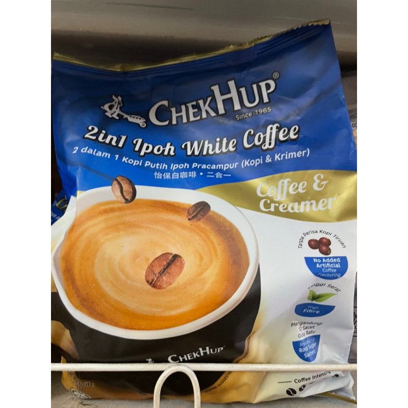 Jual CHEK HUP 2in1 Creamer White Coffee Malaysia (30g x 12 sachet) / Chek hup 3 in 1 Ipoh white ...