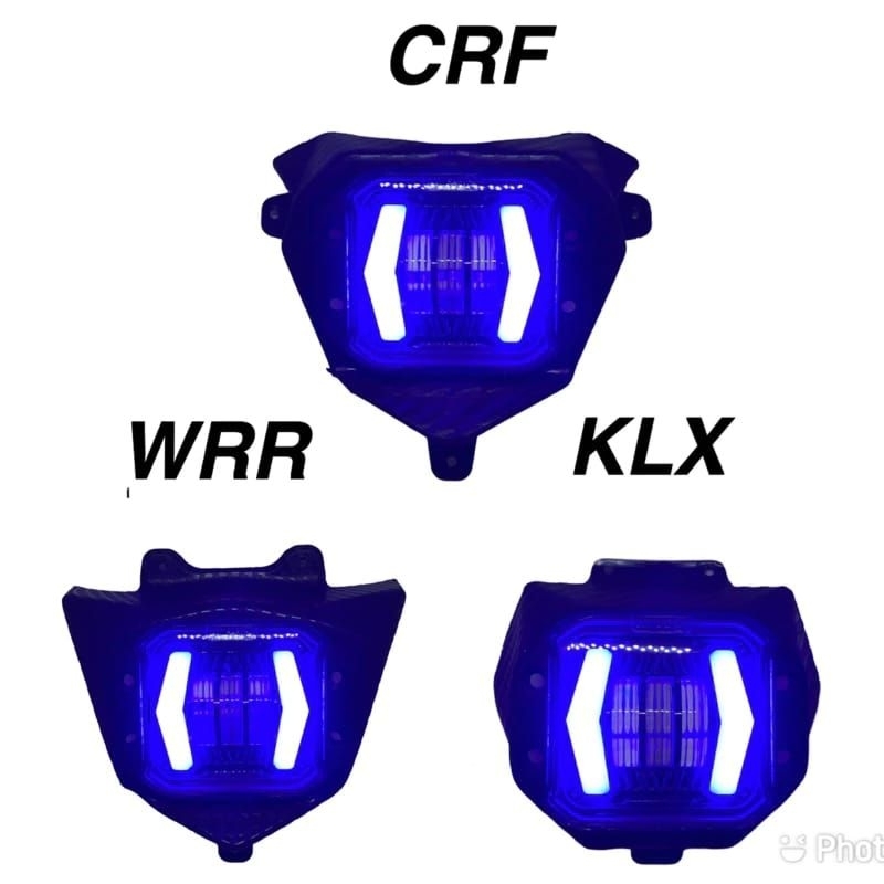 Jual LAMPU LED KLX/HEADLAMP KLX 150/LAMPU DEPAN LED KLX/LAMPU DEPAN KLX ...