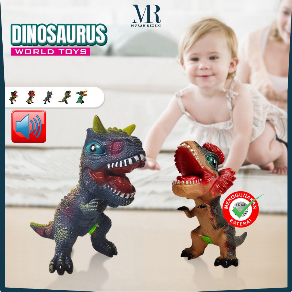 Jual Mainan Jurassic Dinosaurus Action Figures / Mainan Anak Dinosaurus ...