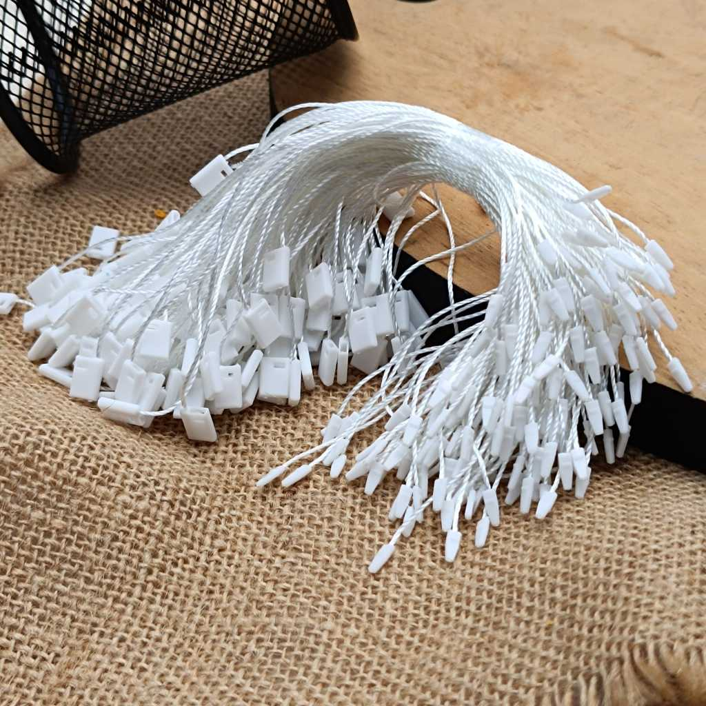 Jual TALI HANGTAG NYLON / TALI UNTUK HANGTAG PAKAIAN RP.99/PCS | Shopee ...