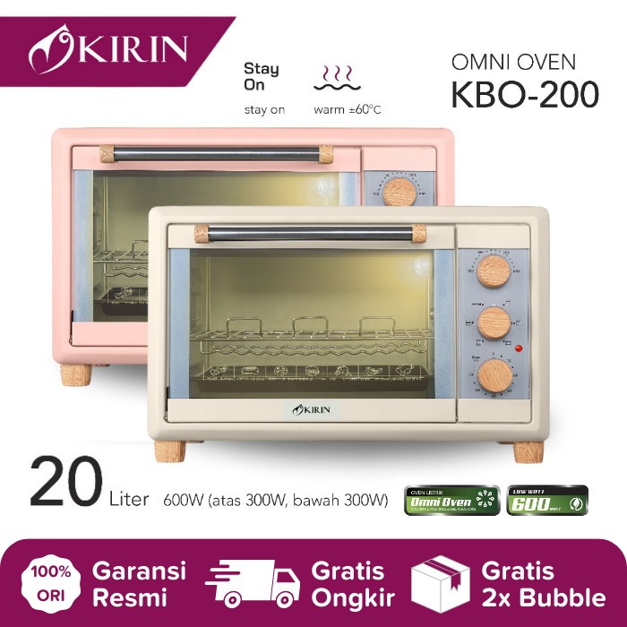 Jual Kirin Omni Oven KBO-200 oven listrik kirin 20 liter | Shopee Indonesia