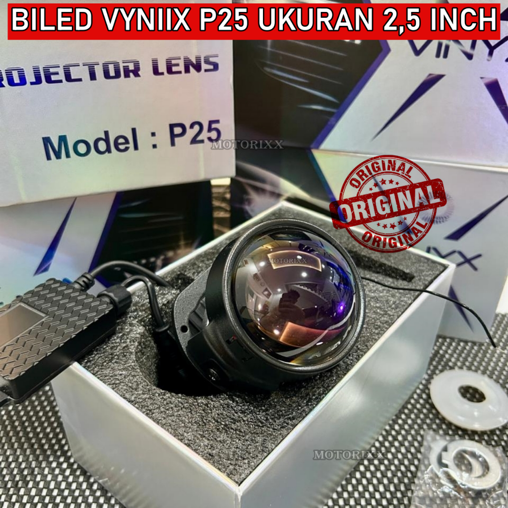 Jual ORIGINAL BILED VINYX P25 2,5 INCH PREMIUM PURPLE LENS DRIVER ...