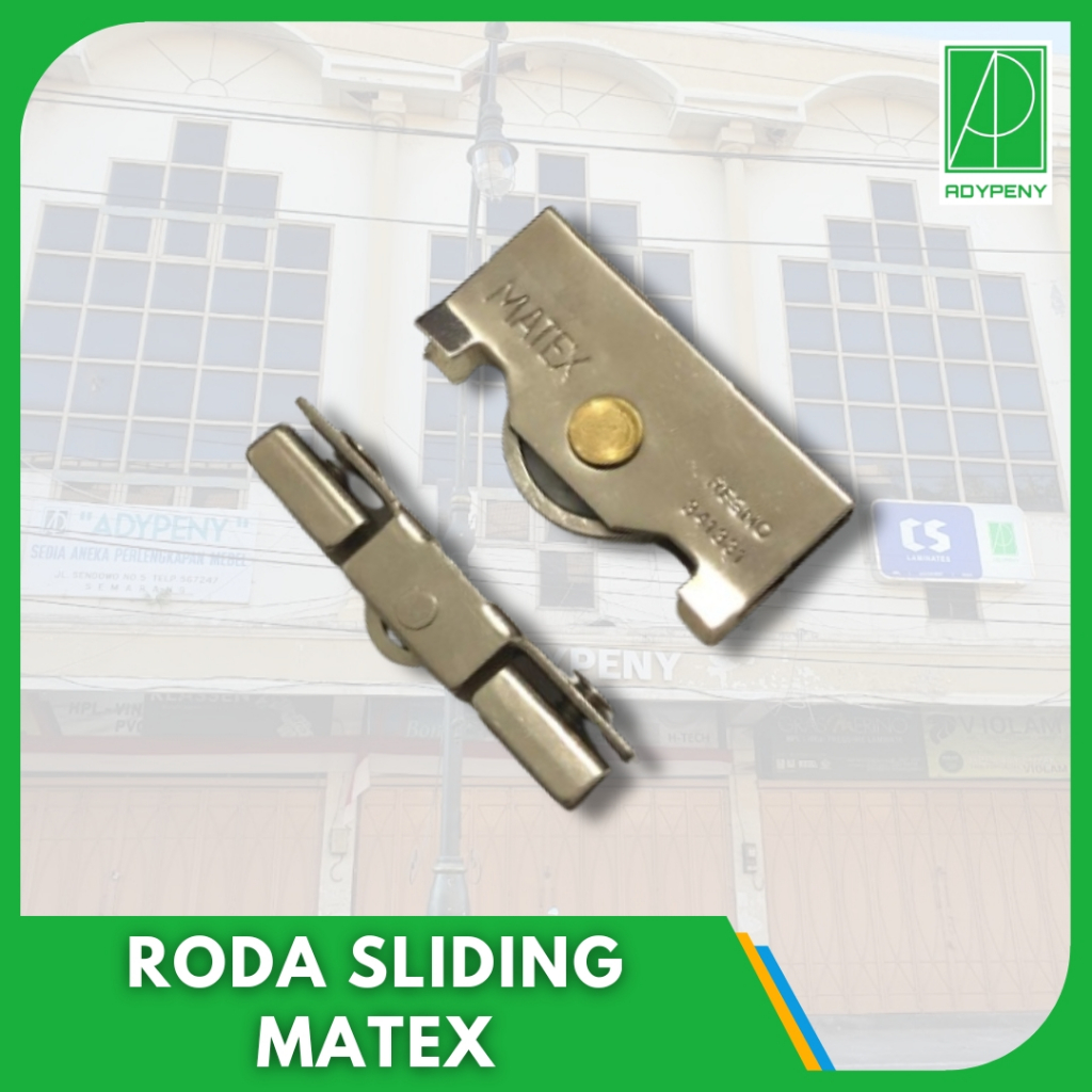 Jual Roda Rel Sliding Etalase Kaca Showcase Lemari Geser Matex | Shopee ...