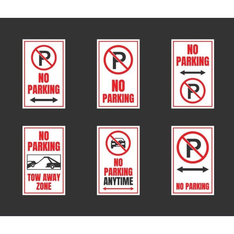 Jual Rambu Rambu Larangan Parkir | Shopee Indonesia