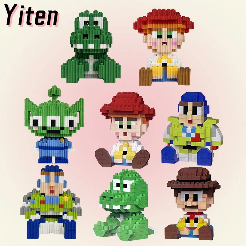 Jual Yiten Toy Story Building Blok Nano Mini Blocks Buzz Lightyear DIY ...