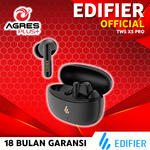 Jual EDIFIER X5 Pro True Wireless Noise Cancellation Fast Charging TWS - In Ear Headphones ...