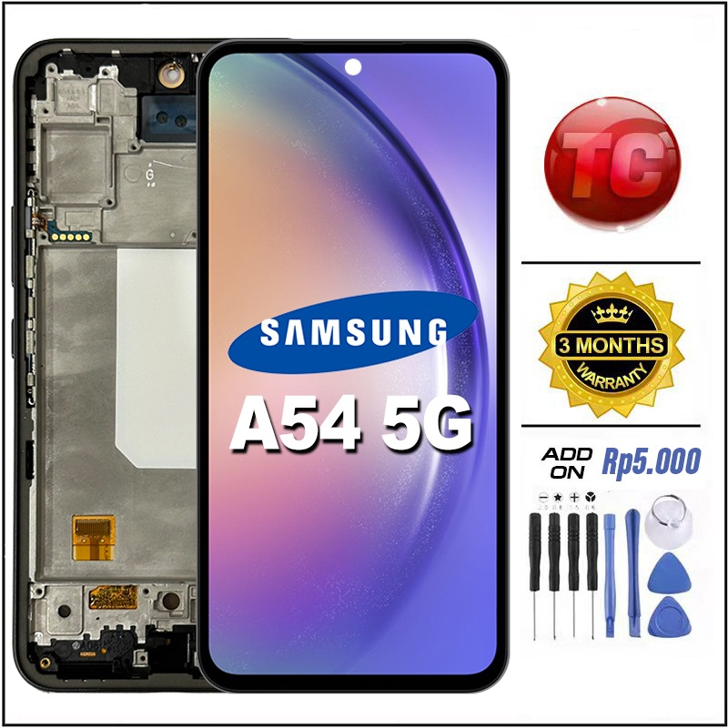 Jual LCD SAMSUNG A54 5G Original 100% Fullset Asli Ori Touchscreen ...