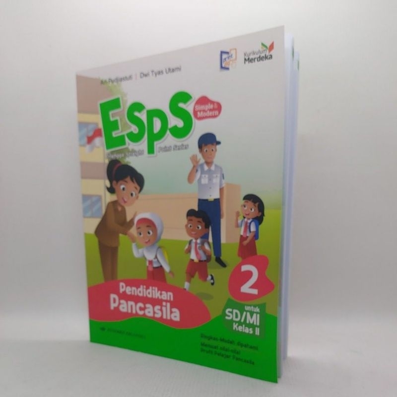Jual ESPS PENDIDIKAN PANCASILA REVISI SD/MI KELAS 2 KURIKULUM MERDEKA - ERLANGGA | Shopee Indonesia